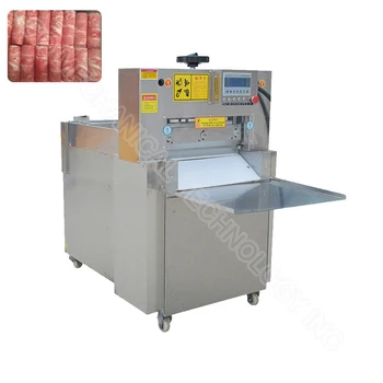 220v Cold Cut Sliced Small Meat Cutting Machine Lamb Roll Slicer - Buy ...