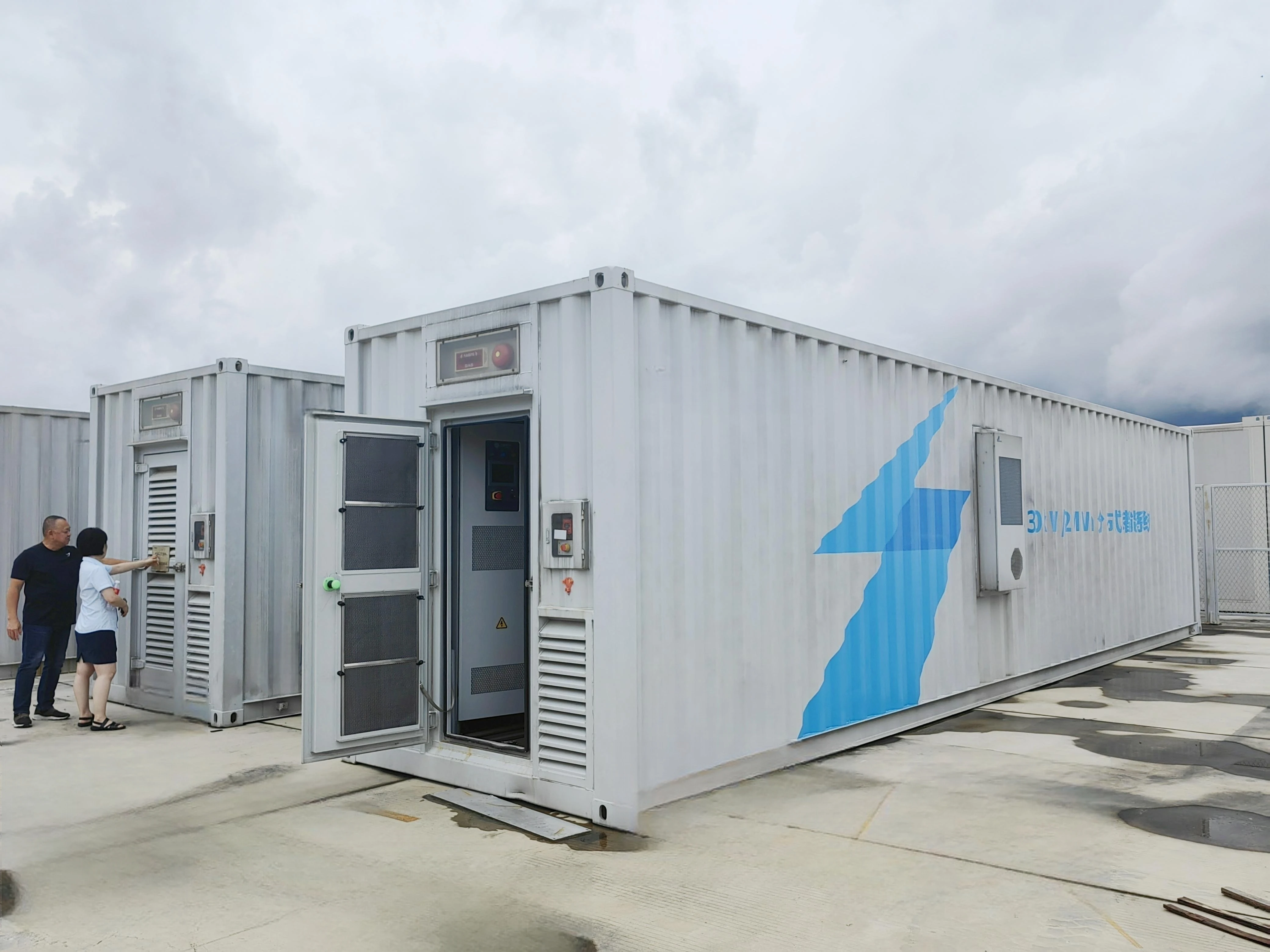 ESS Big 1mw 1 Mwh Megawatt Lithium Ion Batteries Container