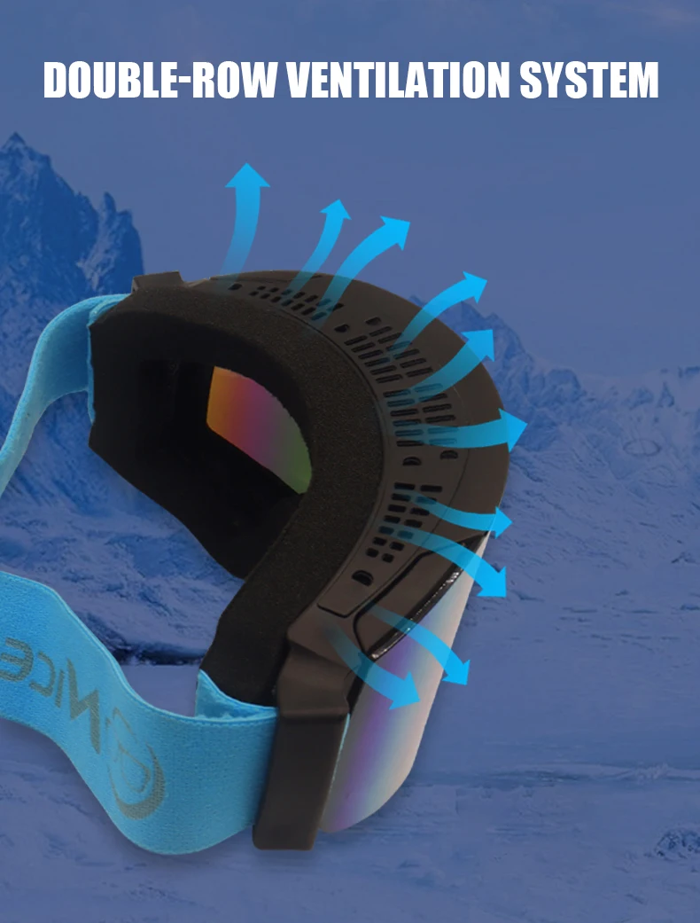 Hot Sale Amazon Google Board Eyewear UV400 Two-layer Lens Goggle ...