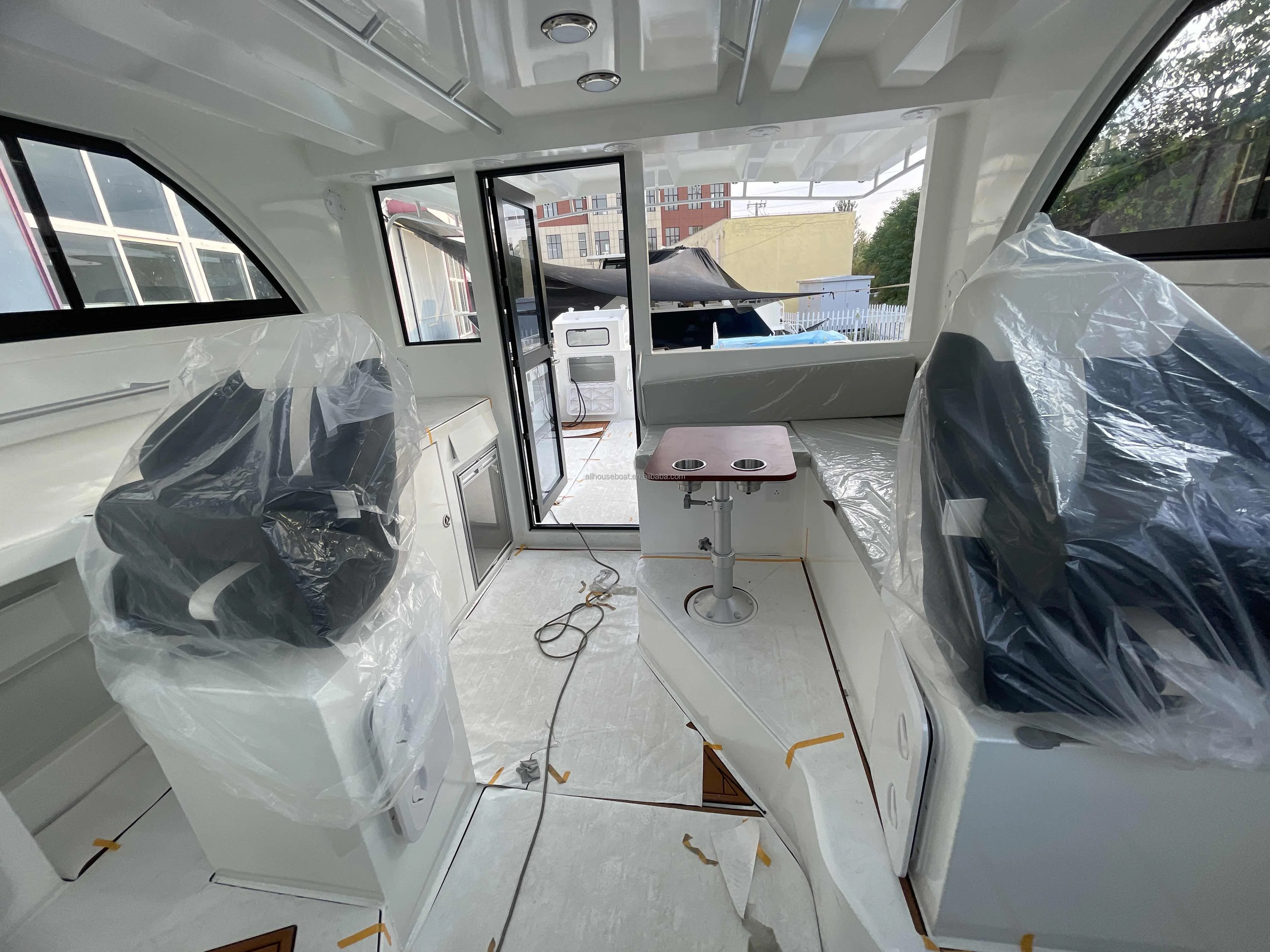 Allhouse 7.9m 뗏목 파워 보트 알루미늄 뗏목 폰툰 세일링 낚시 보트 요트 - Buy Catamaran 파워 보트,뗏목 ...