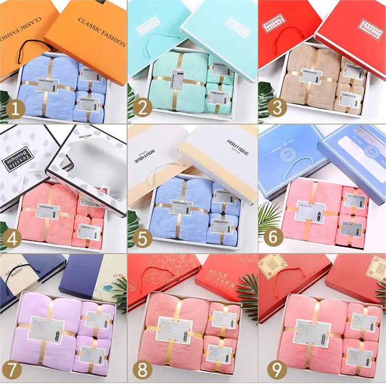 Custom Professional Grade Luxury Premium Microfiber Bath Towel Gift Set ...