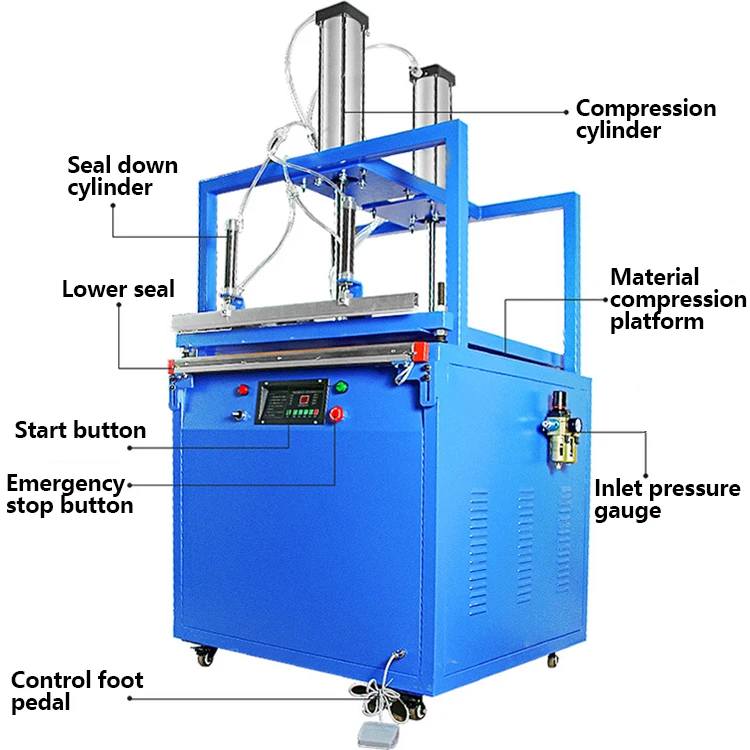 Pillow Compression Packing Machine - Efficient & Reliable