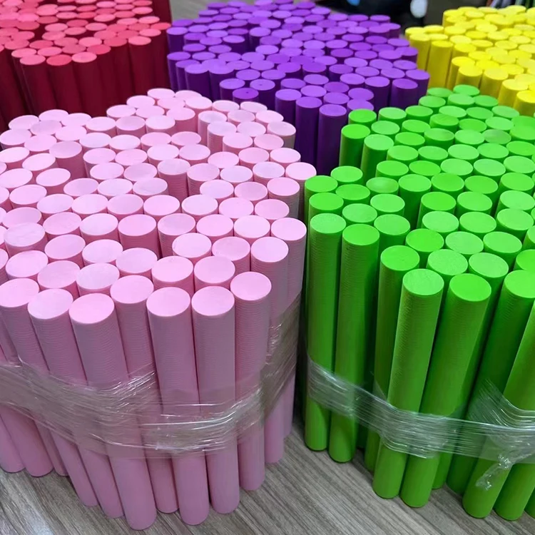 Alibaba.com: High density EVA foam tubing, colorful round sponge rubber ...