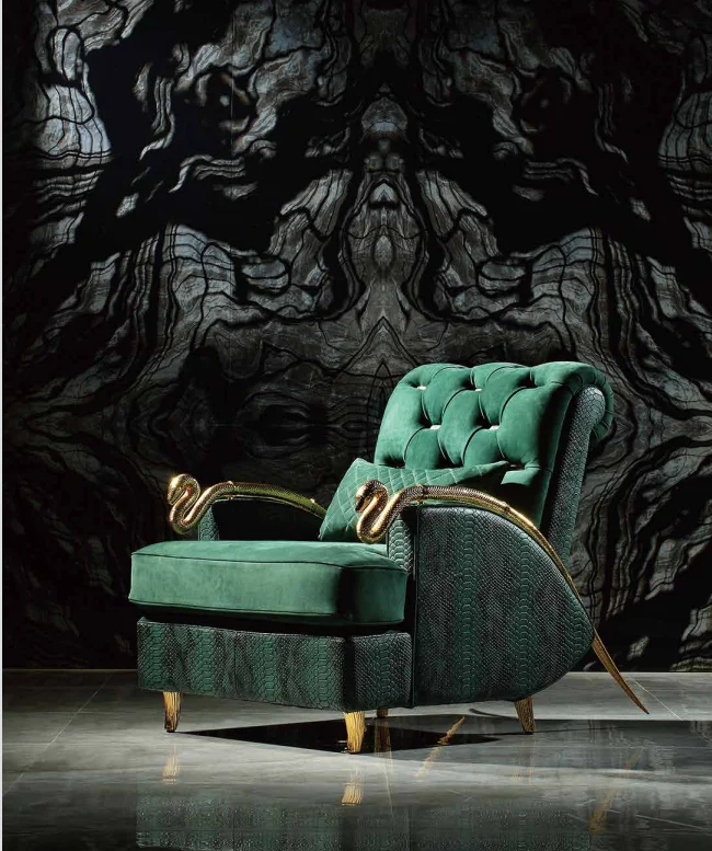 Light Luxury Italian Leather Sofa High-end Custom Villa Designer Living ...