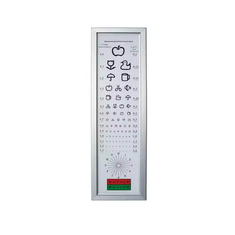 Optometry Equipment Snellen Visual Acuity Chart eye vision chart eye ...