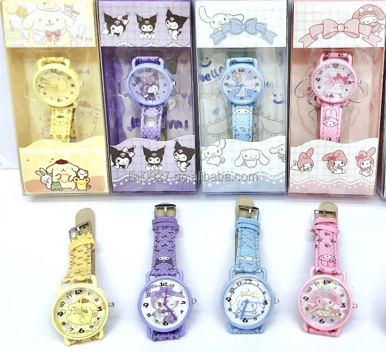 Custom Gifts Kids Watch Kawaii Anime Ro Mi Led Girls Gift Toy ...