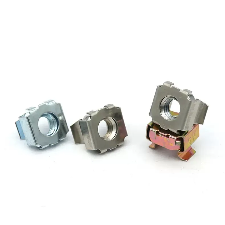 M6 Cage Nuts Carbon Steel Zinc Plated Lock Cage Nut Insert for Server ...