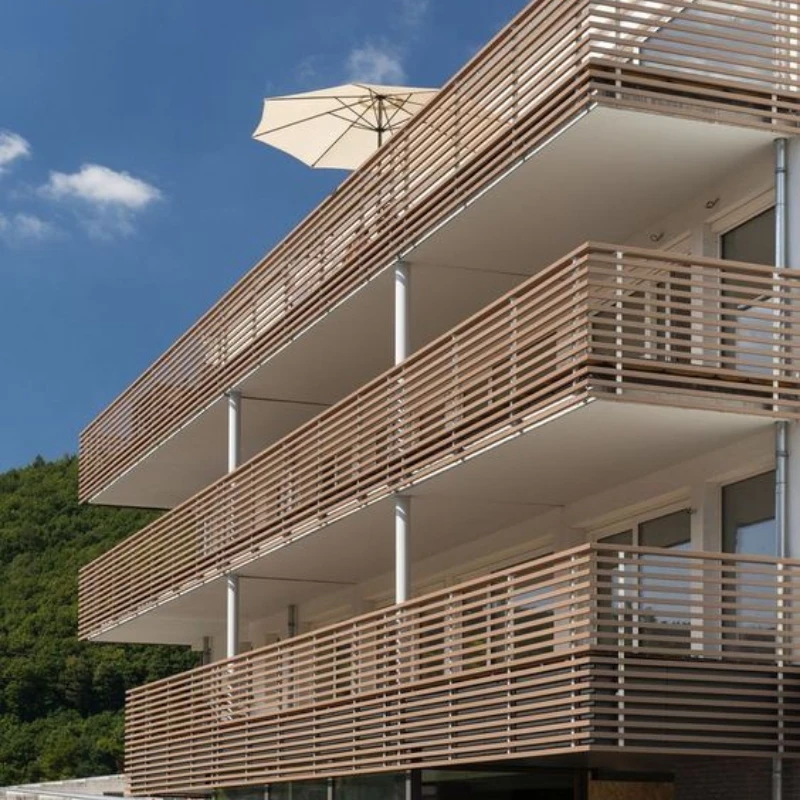 Timber Look Batten - Durable Aluminum Screens for Facades