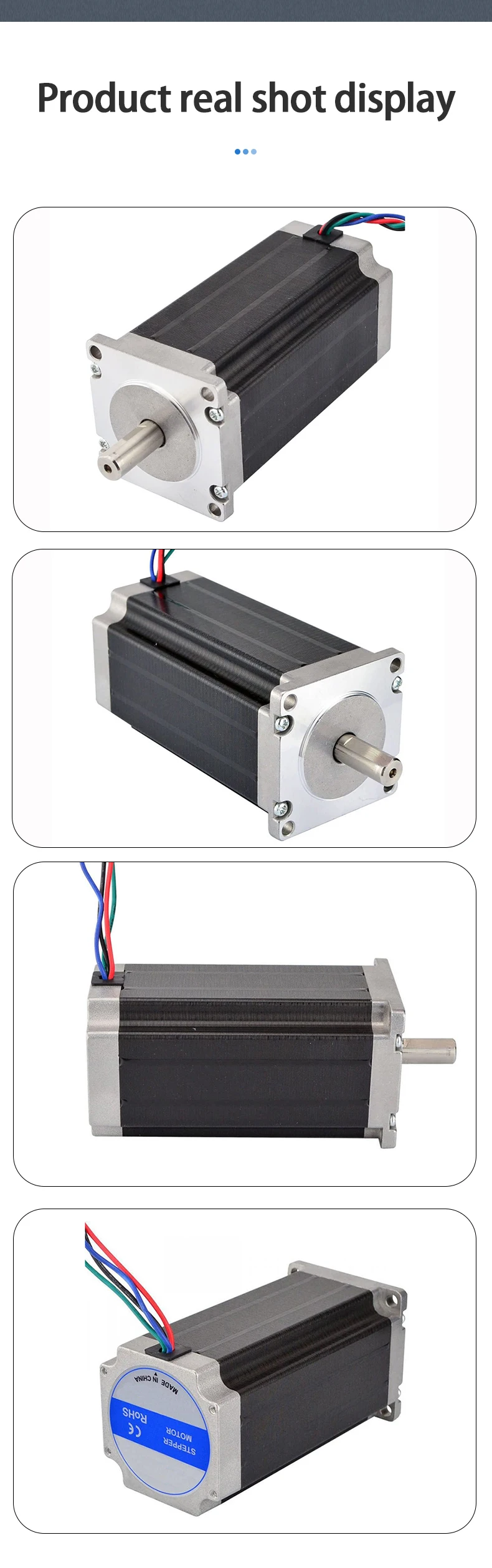 Moteur Motor De Passo Step Steper Motor Two-phase High Torque Nema 23 ...