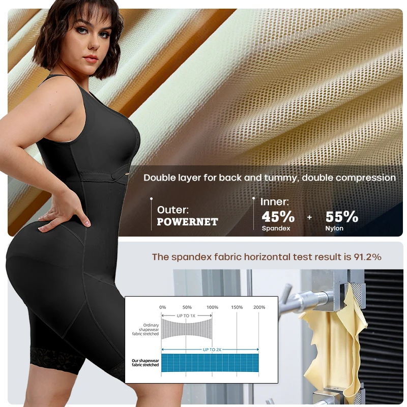 High Compression Garment Liposuction Stage 2 Post Op Fajas