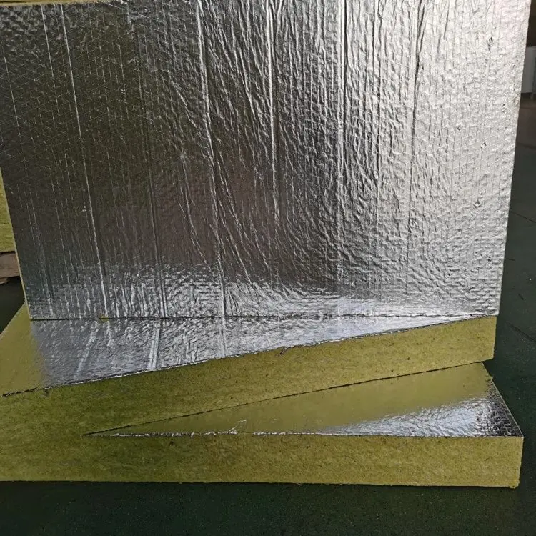 Aluminum Foil Rock Wool Panel - Fireproof Roofing Insulation