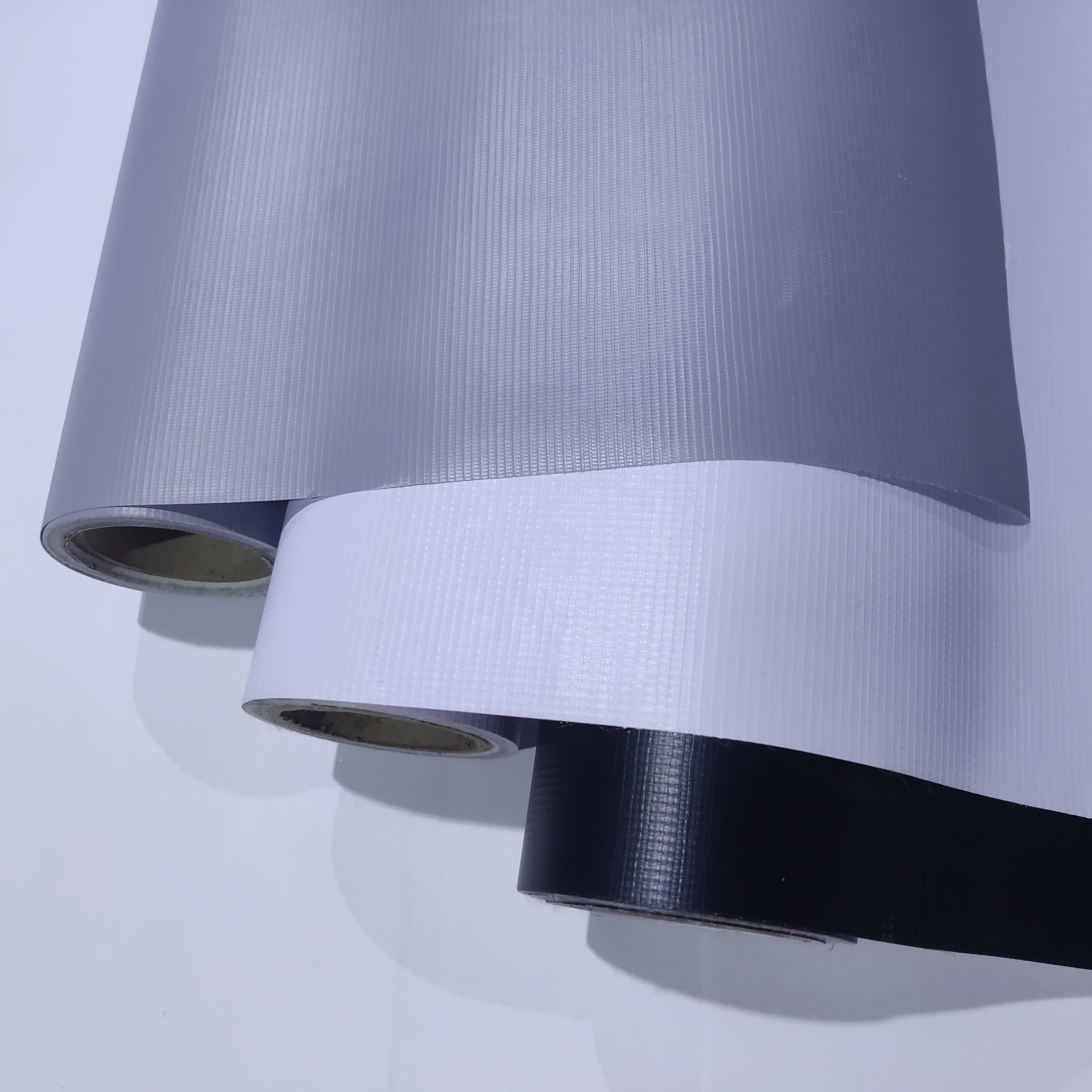 Factory Laminated Coated Flex Banner Roll - Black Back