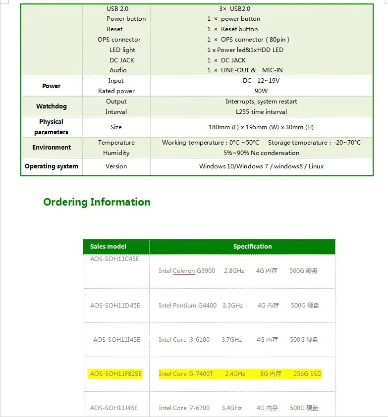The World First Desktop Ultrathin Ops Pluggable Computer Modules With ...