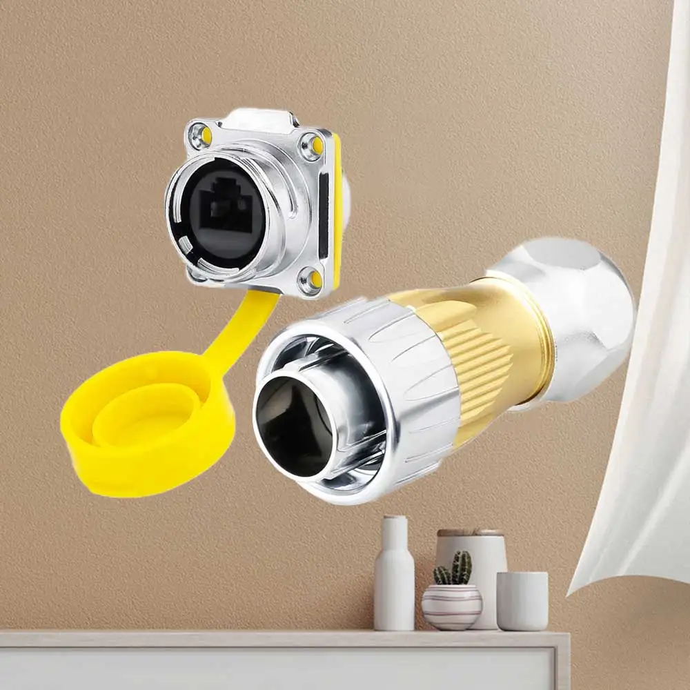 Oswell Waterproof Shielded Modular Plug Ethernet Cable Connector - Buy ...