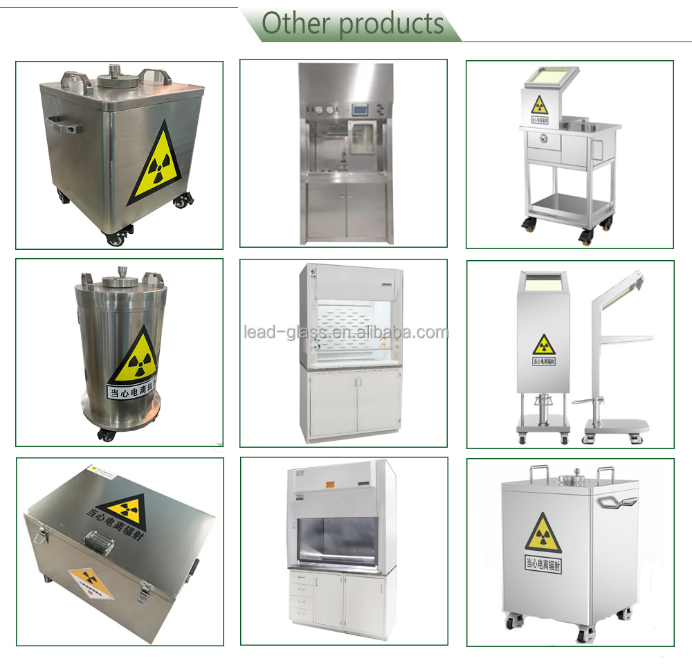 Nuclear Medicine Radiation Protection - Lead Cans & Tanks