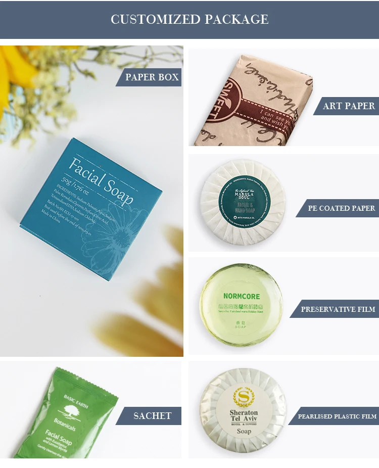Eco Marula Oil Soap Bars - Custom Sizes for Hotels & Travel