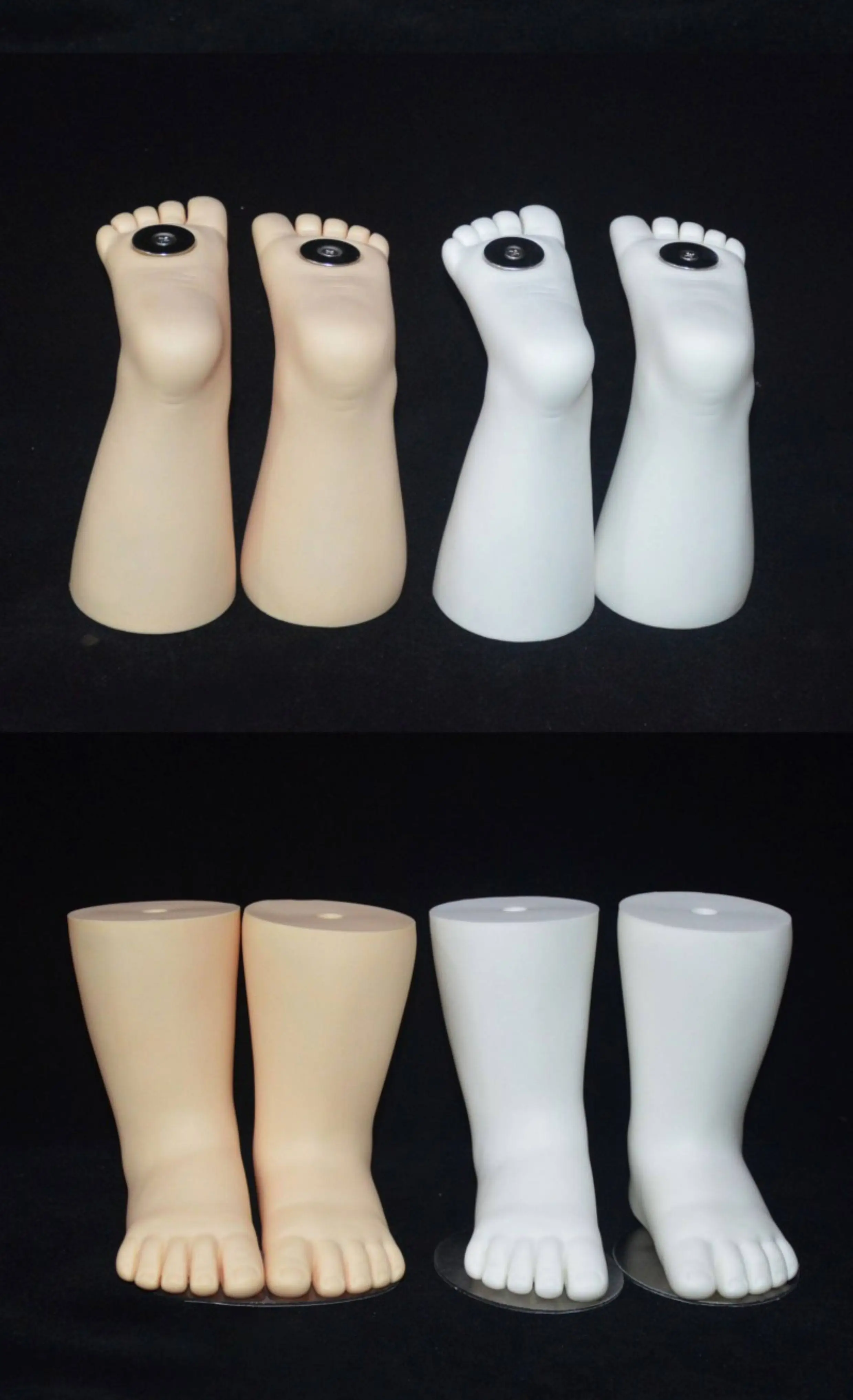 New Magnetic Foot Model Sock Mannequin for Baby and Toddler Socks