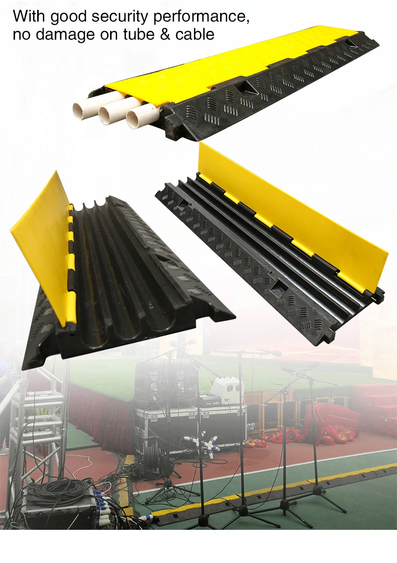 China Cable Road Hump Speed Bump Reflective Portable Speed Bump Tape ...