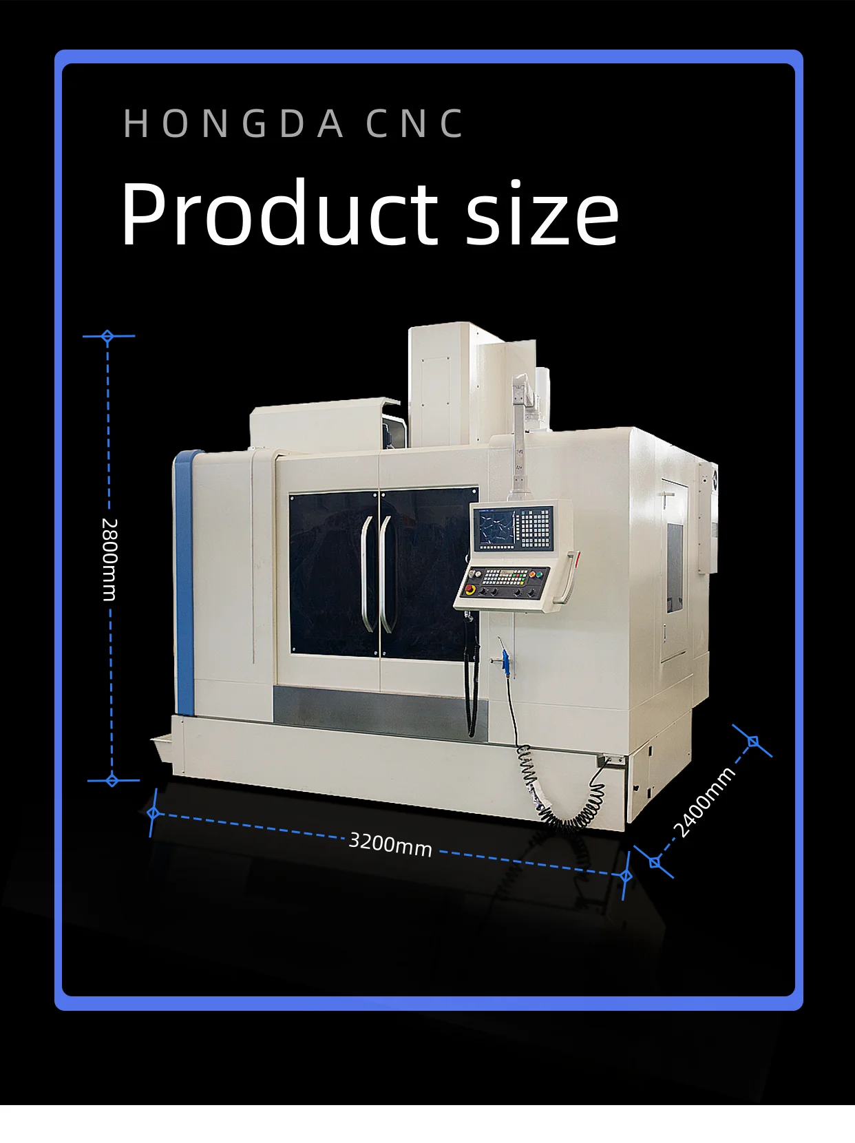 Taiwan Hiwin Vertical CNC Milling Machine VMC1055 VMC1160 Vmc Centre Fanuc 3 4 5axis Cnc ...