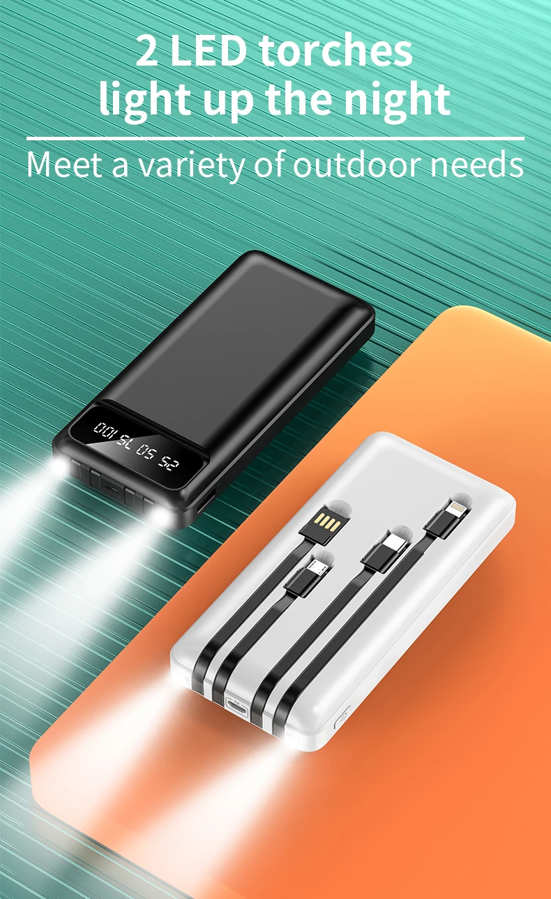 Fancy 20000 Mah Online Pawerbank Led Torch 4 In 1 Digital 20000mah ...