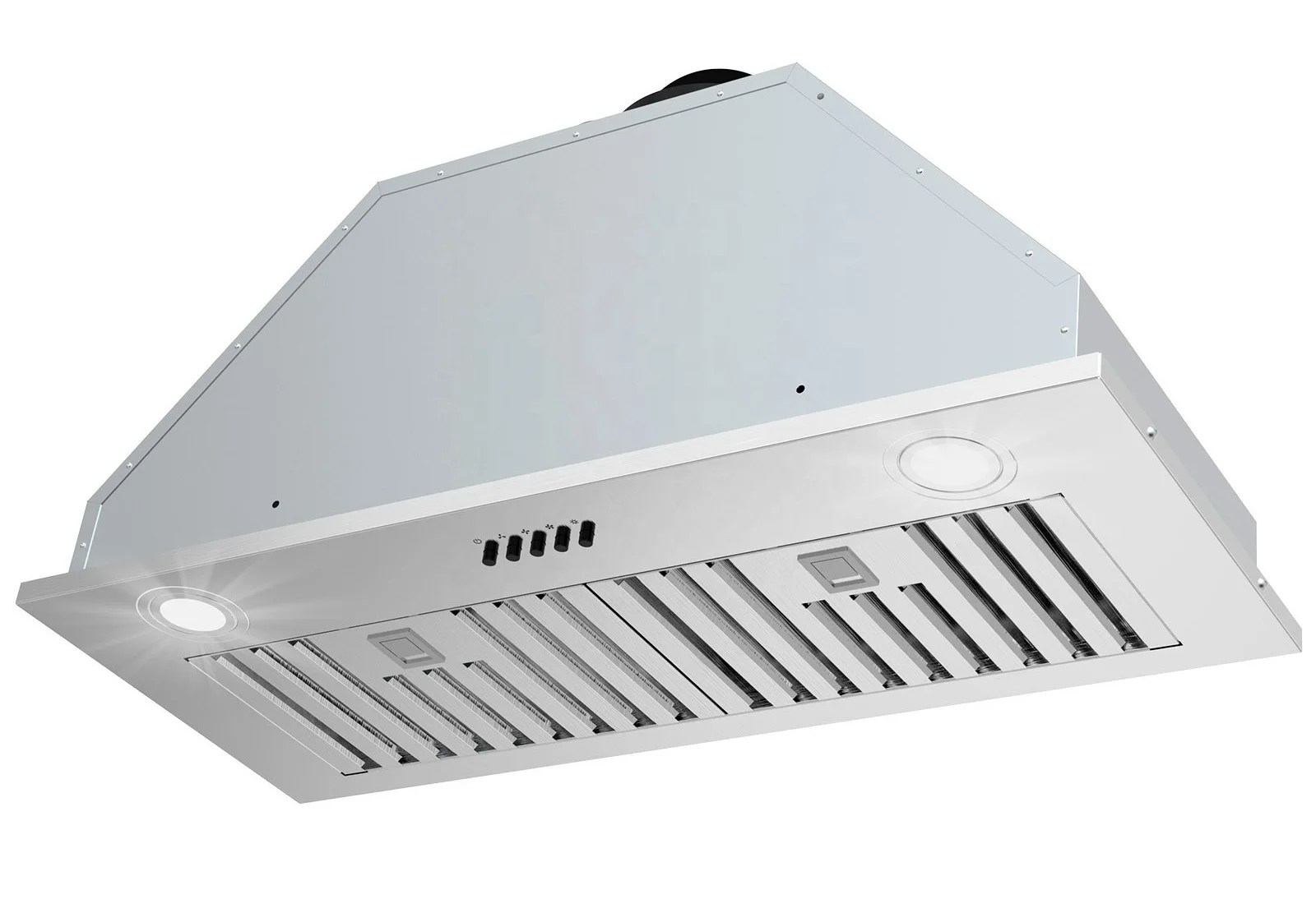 30" Ductless Range Hood Insert for Custom Wood Hood Smart Voice Control ...