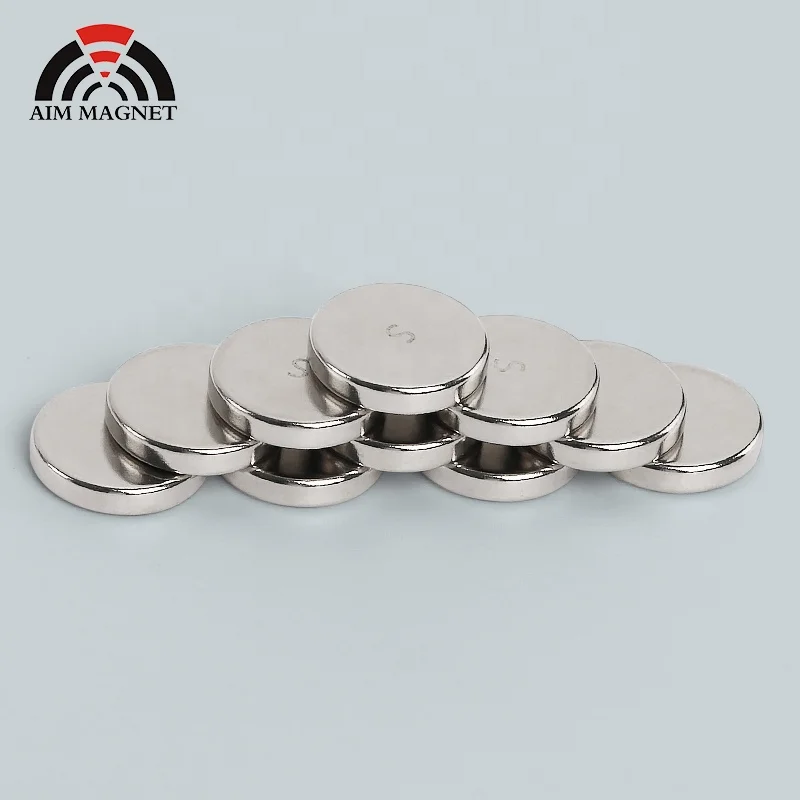 Wholesale Strong Ndfeb Neodymium Disc Magnets Industrial Magnet with ...