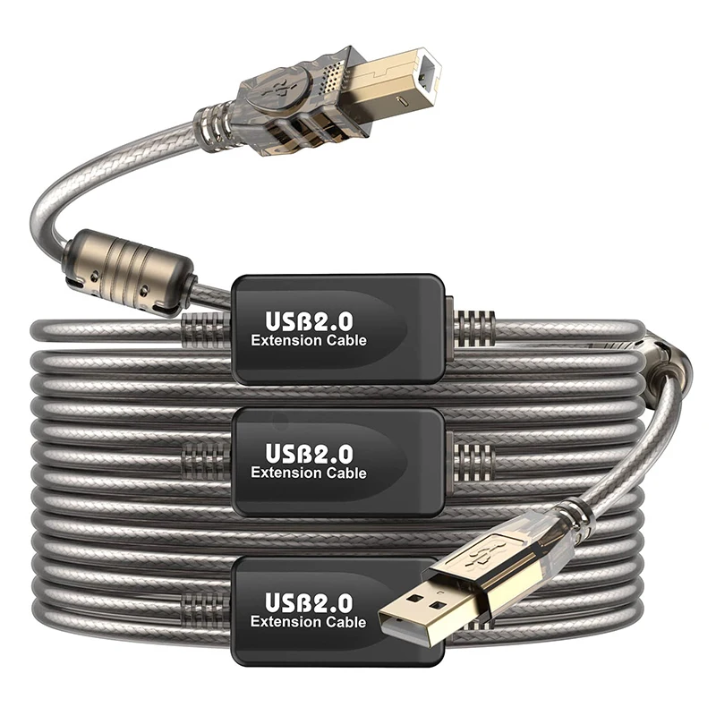 Xput Custom Gold Plated High Speed AM/BM USB 2.0 a Male to B Male ...