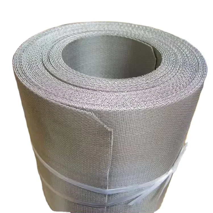 Ss Woven Wire Mesh Roll 24*110 Mesh Woven Reverse Dutch Weave Plain ...