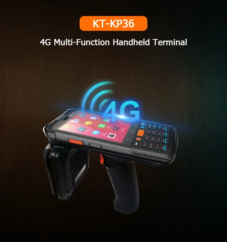 Kingtop Custom Rfid Terminal Handheld Pda Terminal With Barcode Scanner