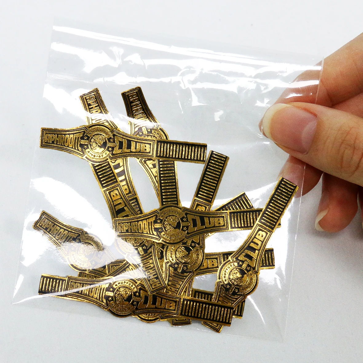 Custom Gold Foil Embossed Cigar Bands & Labels - Oem Available