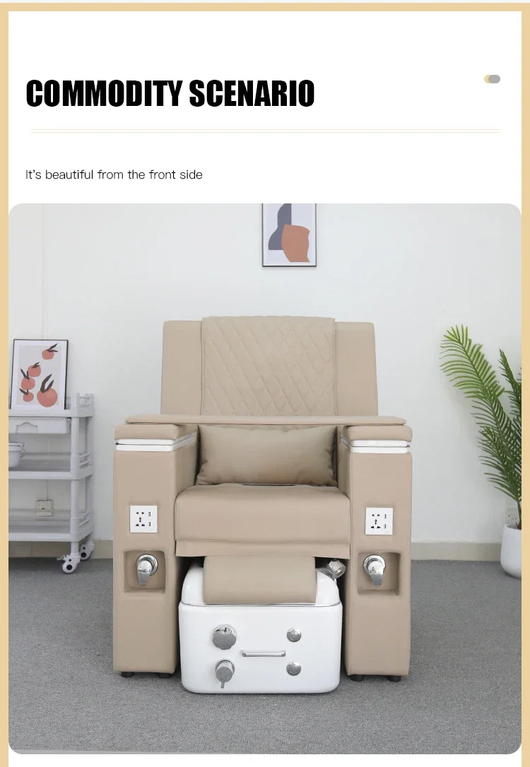 Luxury Pedicure Chair Foot Spa Chair Manicure Sofa Pedicure Massage ...