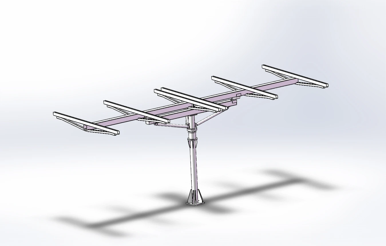 2kw Dual Axis Solar Tracker - Reliable Sun Tracking System