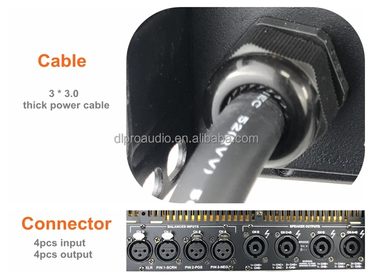 Top Quality Professional Audio Fp20000q 4 Channel 20000 Watt Power ...