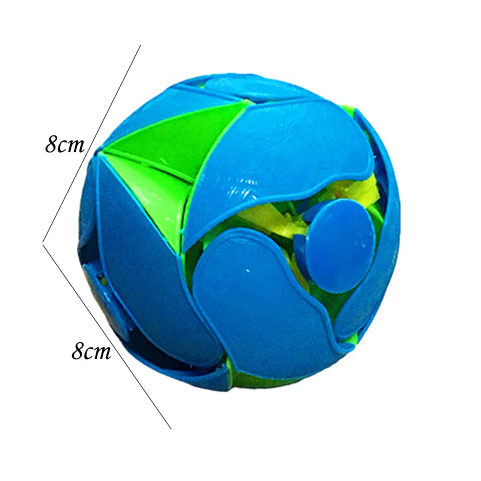 1pcs Color Changing Ball Toy Hand Throwing Sensory Decompression ...