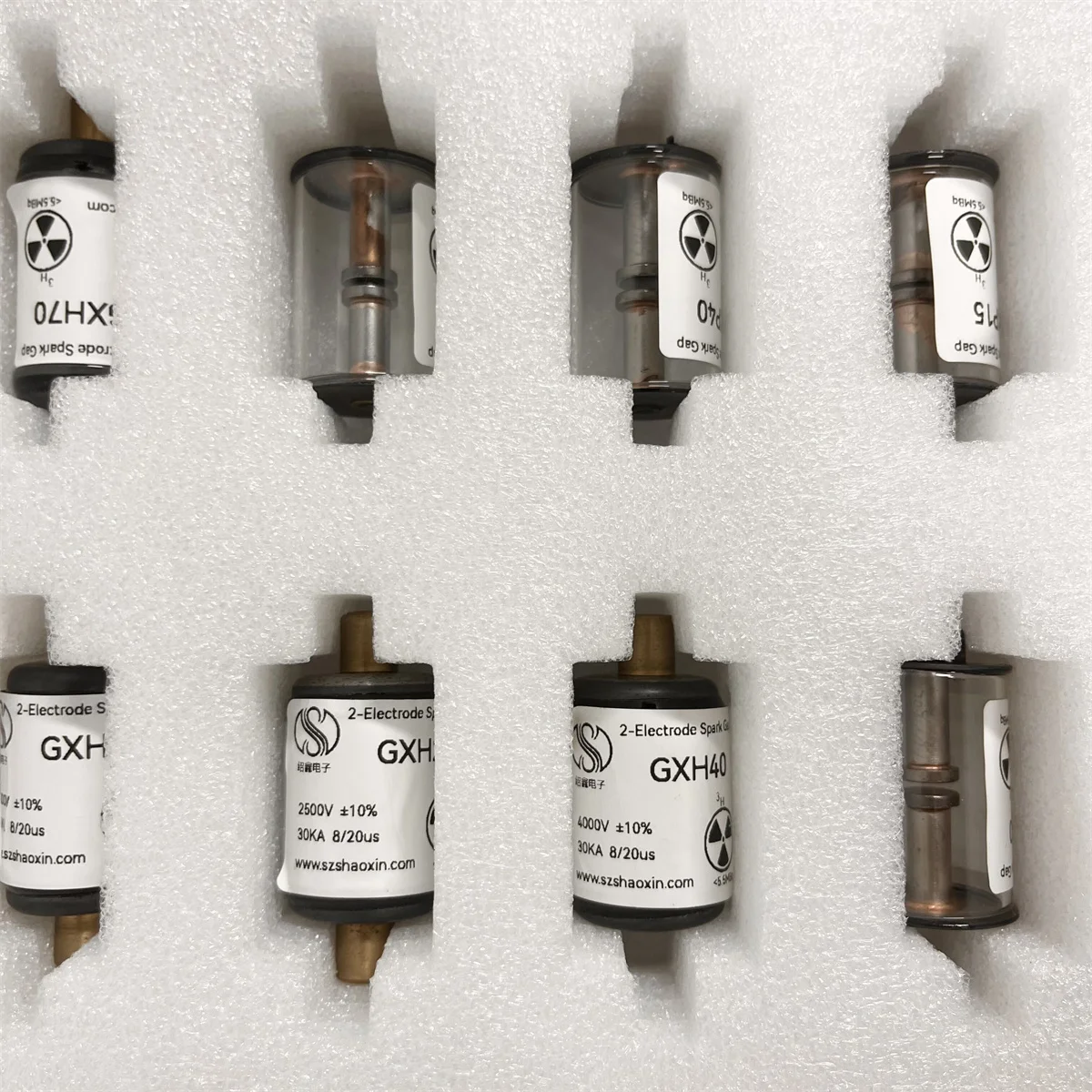 2-electrode Spark Gaps - High Current Discharge Tubes