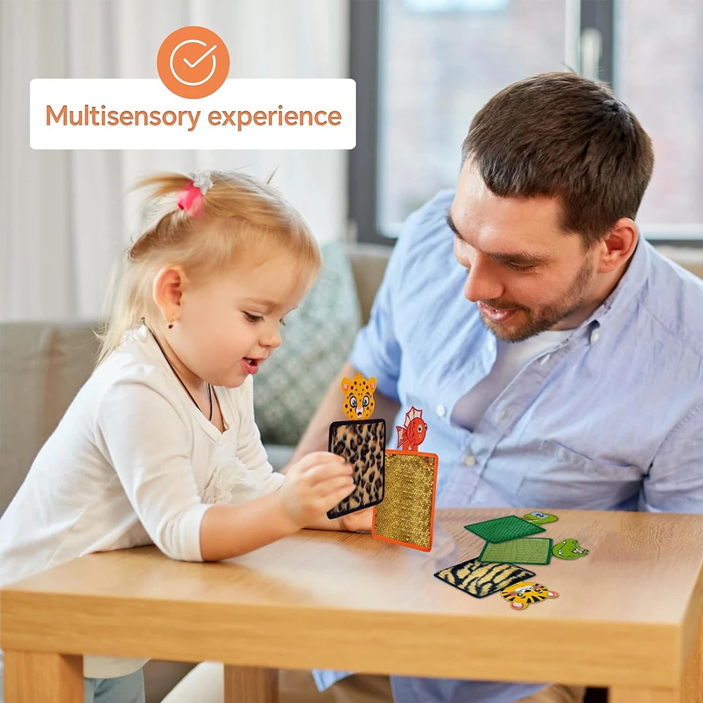 Cpc Multi-sensory Exploration Wall Panel Tactile Play Animals Sensory ...