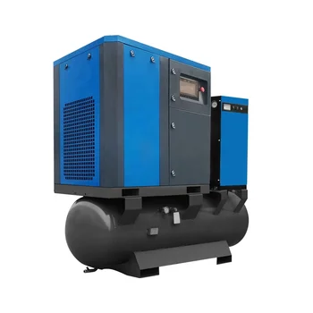 Oil Injected Rotary Screw Air Compressor 11kw 15kw 22kw 37kw 55kw 75kw ...