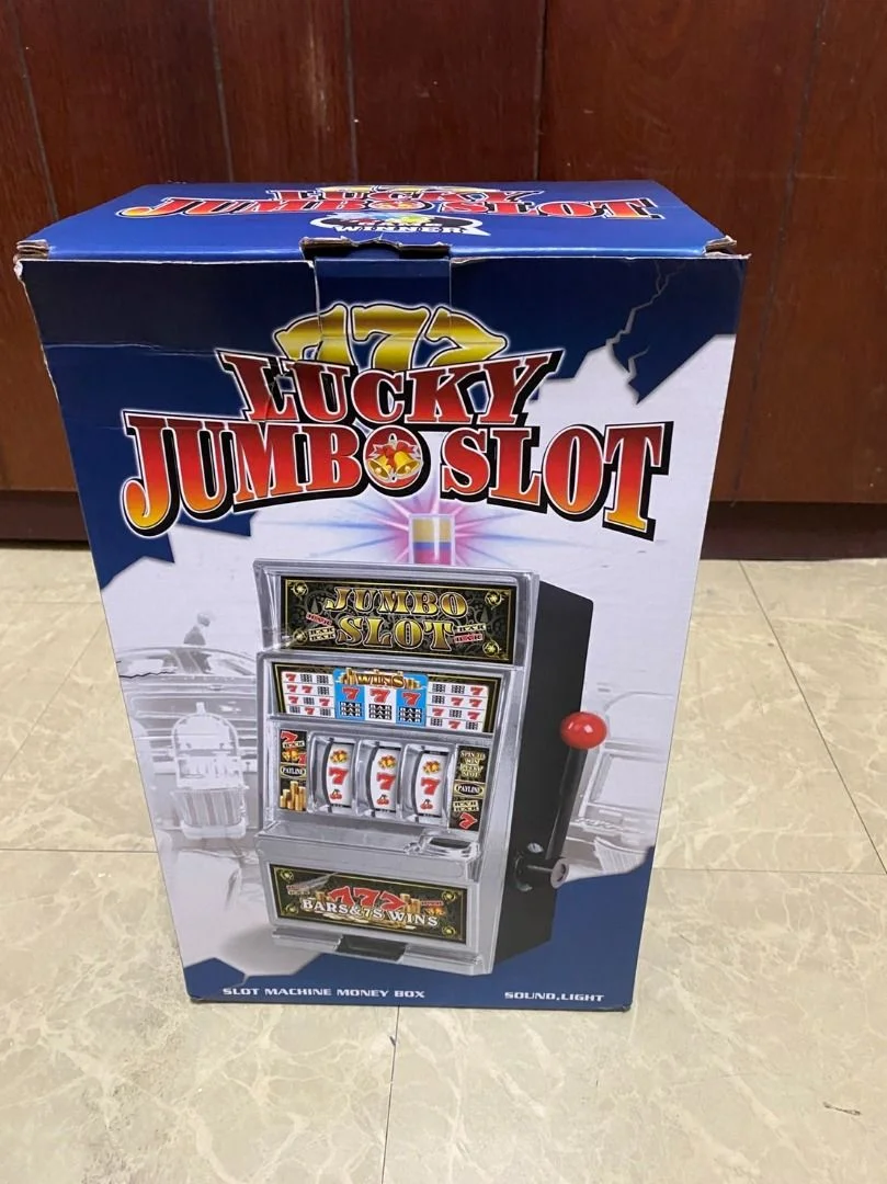 Popular Lucky 7 Fun Game Toy Machine Music Flash Light Jackpot Sound ...