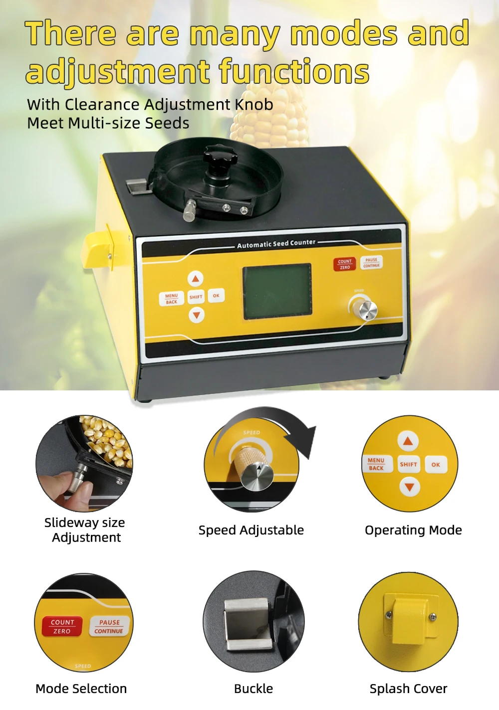 Agricultural Multi-functional Micro Automatic Digital Seed Counter ...