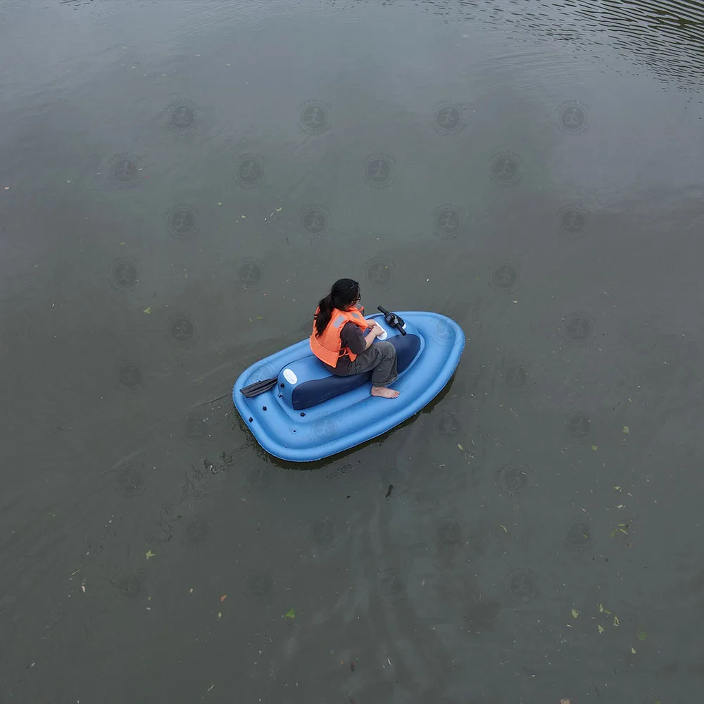 Hot Selling PVC Plastic Water Toy Jet Ski Water-skiing Inflatable Jet ...