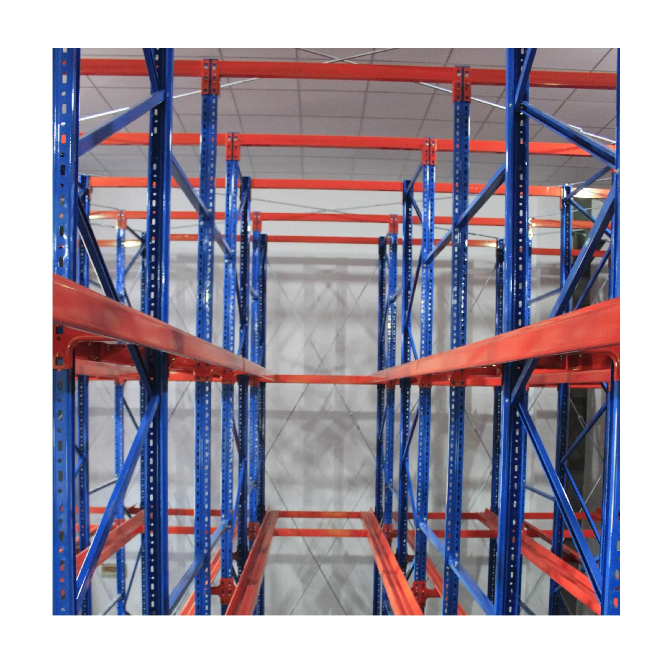 High-density Storage Through-racking Pallet Access Mode Through-racking ...
