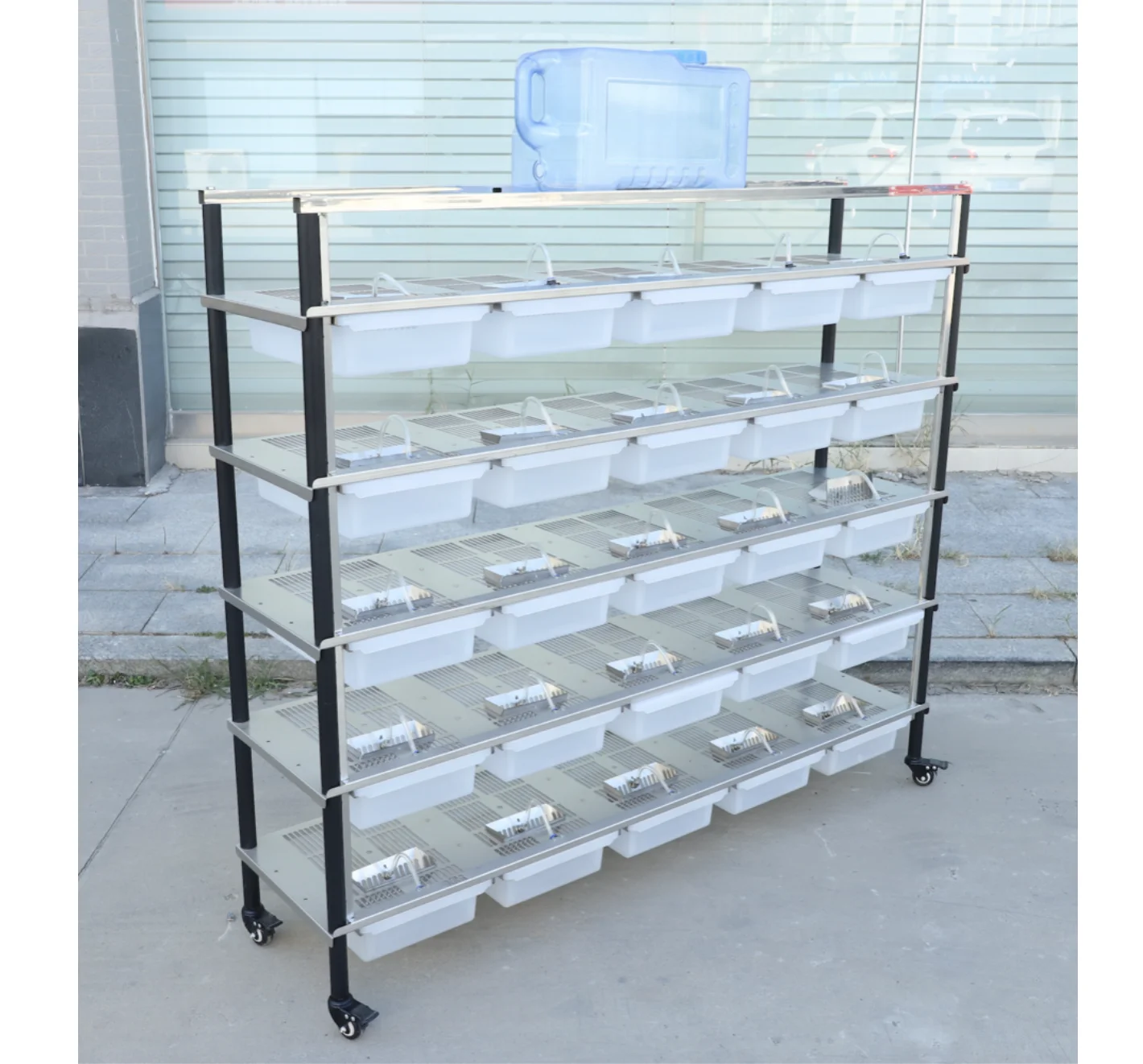 Rat Mouse Breeding Rack with Valve Breeding Cages With 201 304 ...