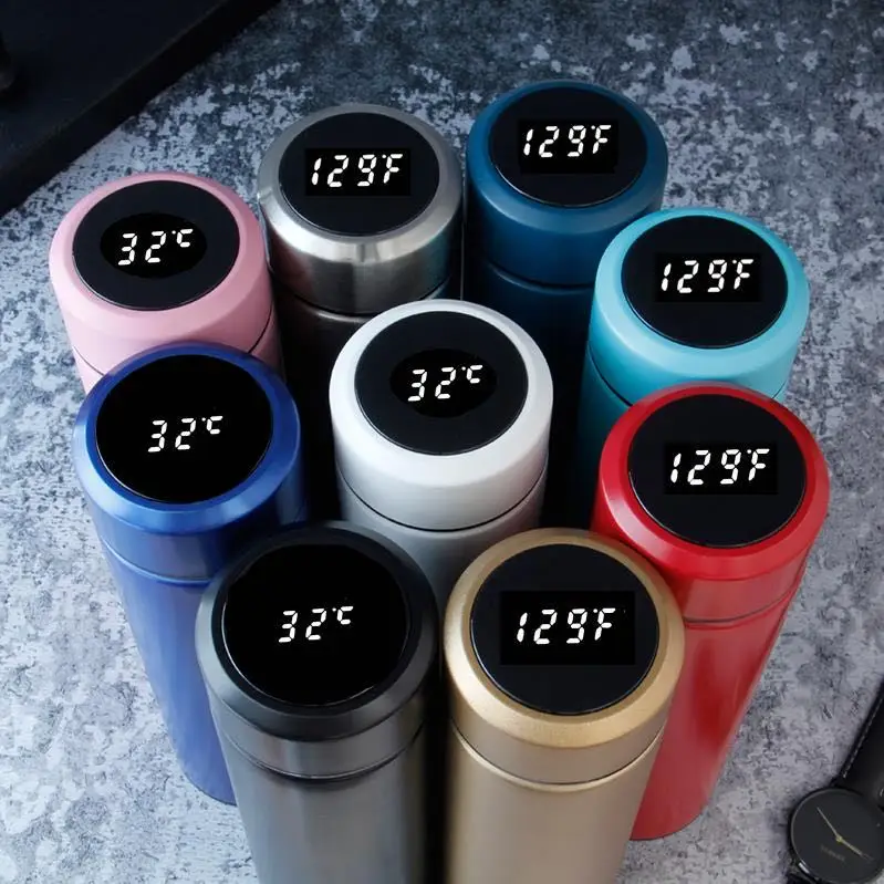 Special New Smart Digital Vacuum Thermos Stainless Steel Vacuum Flask ...