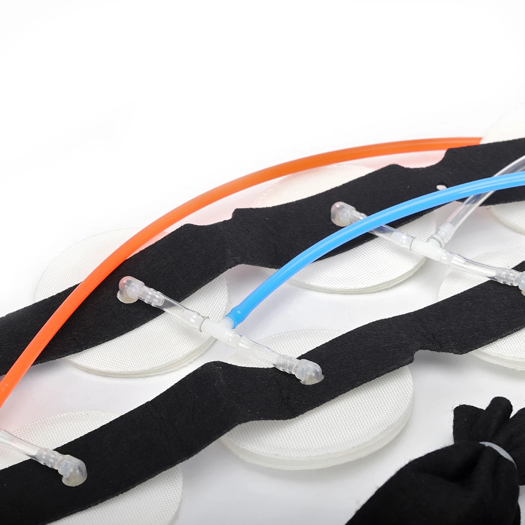 air Inflatable Pressure Bladder Lumbar Support Pneumatic 8-point ...