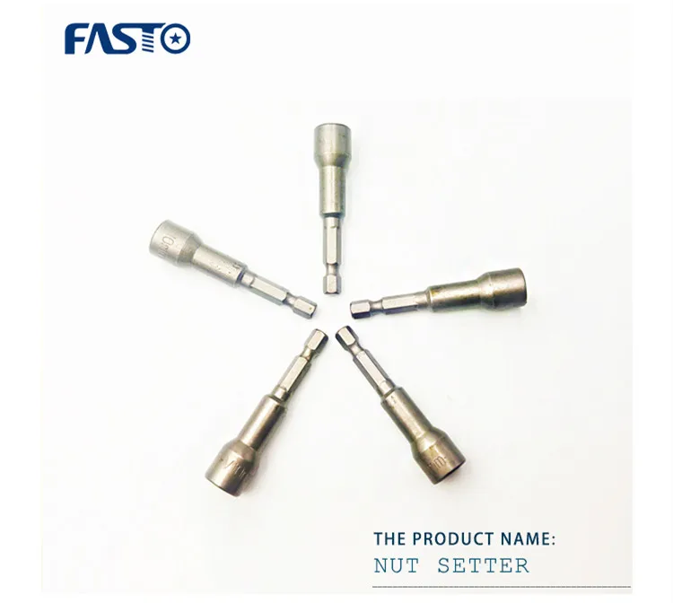 1 4 Magnetic Nut-Setter Hex Bit Holder - Fasto Net Setter