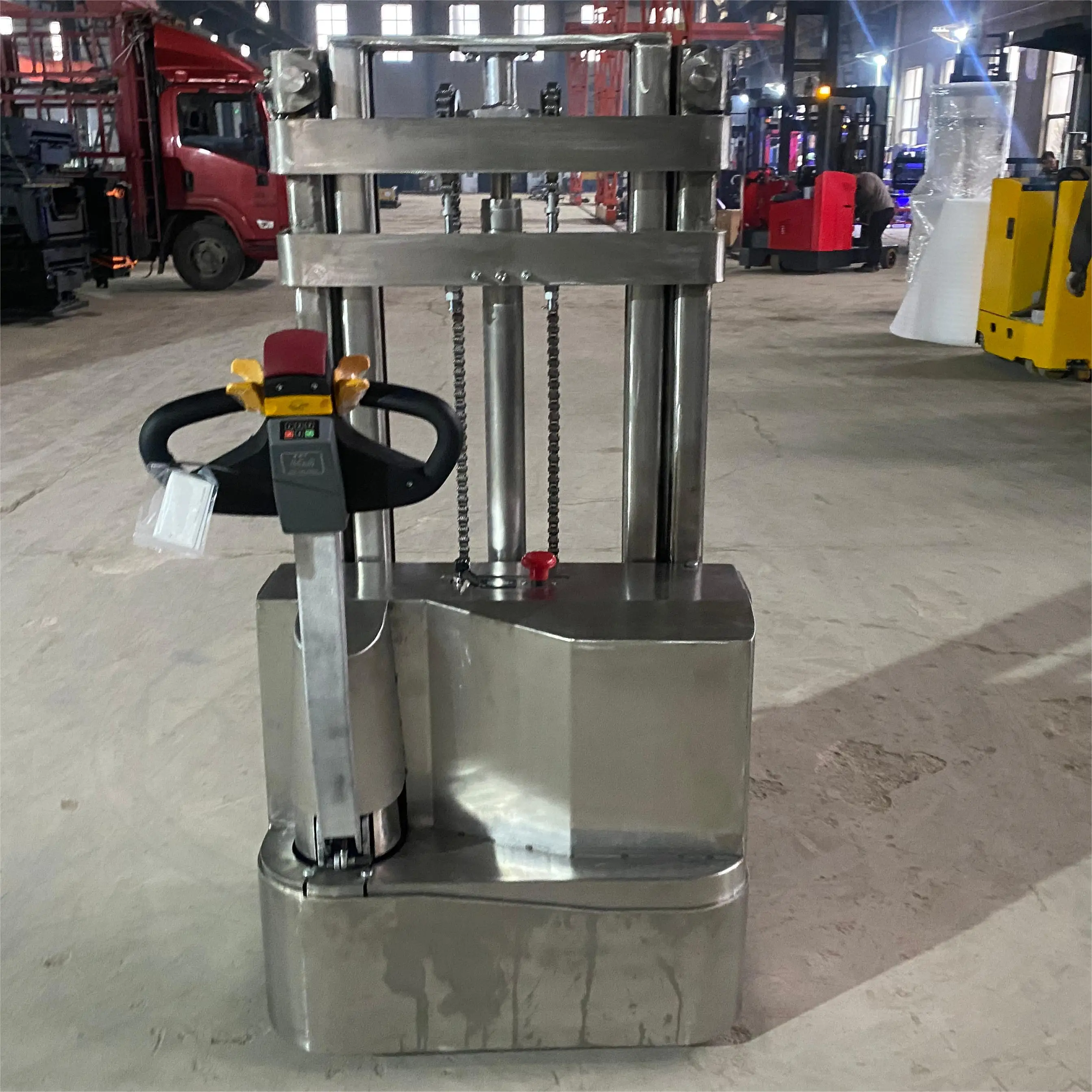 Stainless Steel SUS304 Electric Pallet Stackers for Food