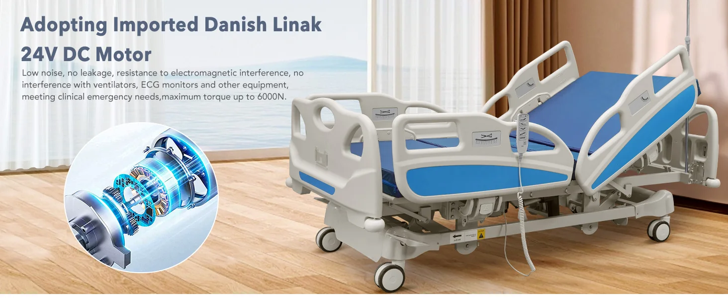 Hospital Electric Medical Icu Bed For Patient - Buy Hospital Bed For ...
