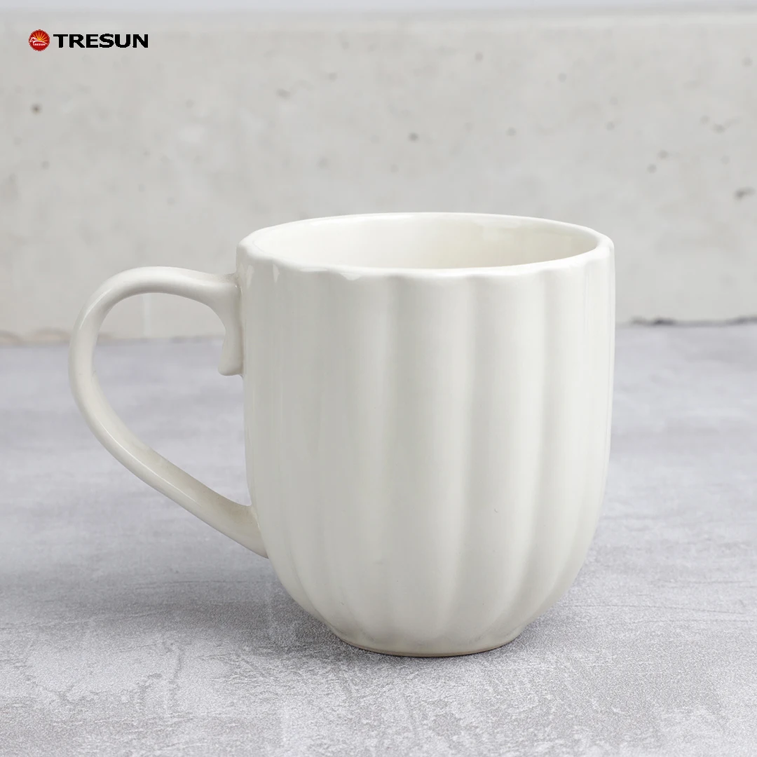 Customized Custom Embossing White China Factory Cheap Price 12 Oz ...