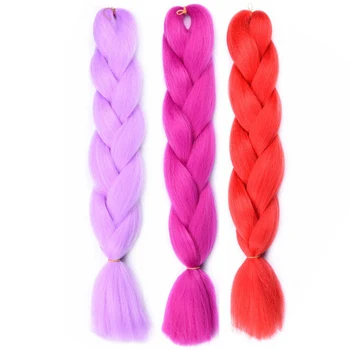 Wholesale Prestreched Box Crochet Hair Attachment For Natural Ombre ...