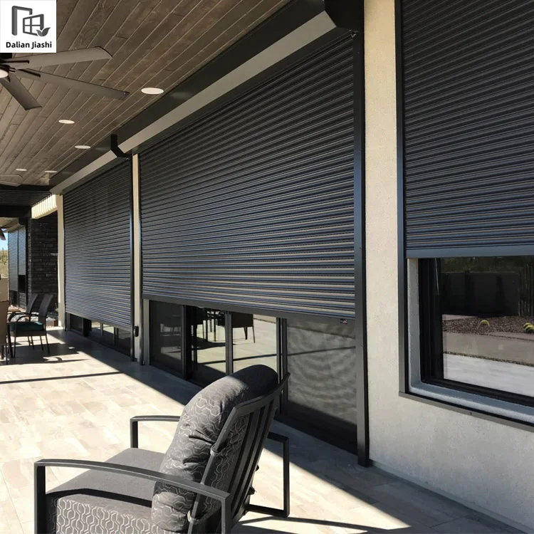 Modern Design Aluminum Alloy Roller Shutter Door Commercial Roller ...